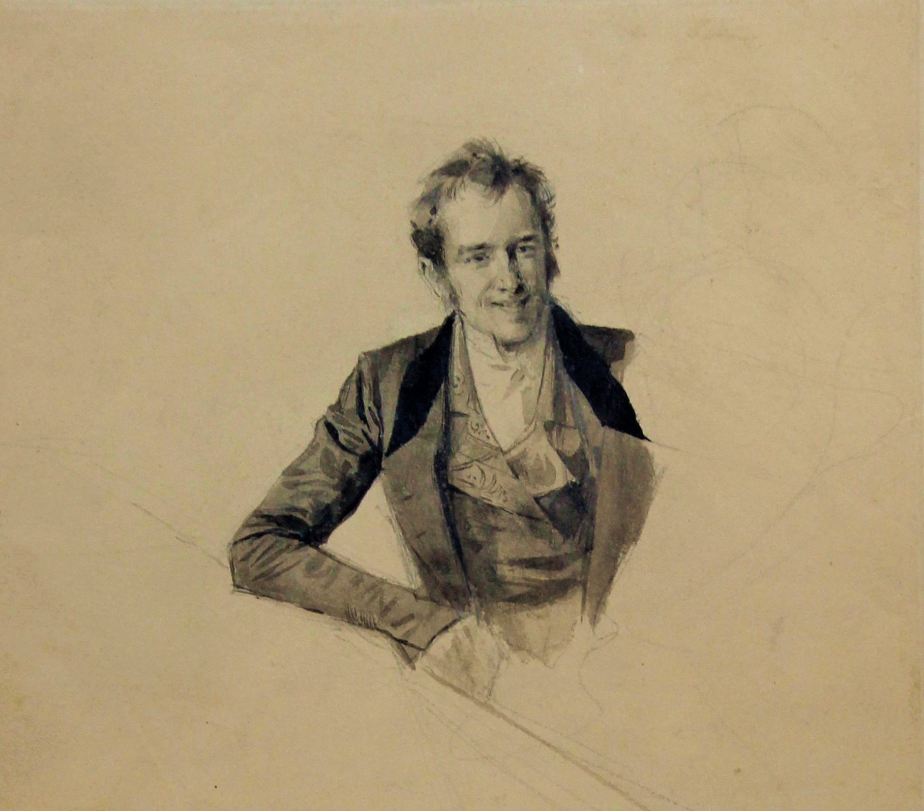 Etude pour Eugène de Rastignac | Galerie Christian Le Serbon