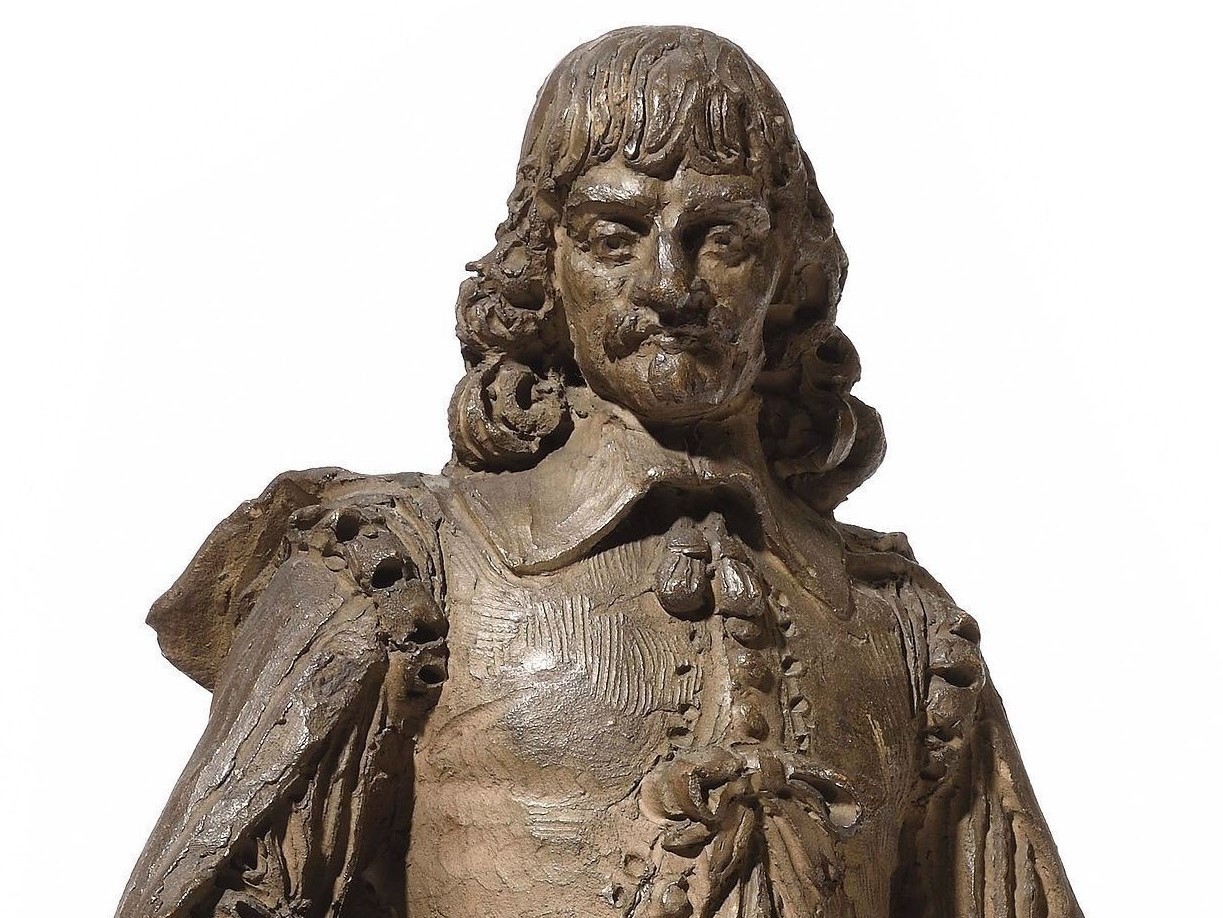 Portrait de René Descartes en pied | Galerie Christian Le Serbon